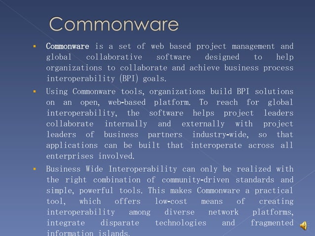 Commonware | PPT