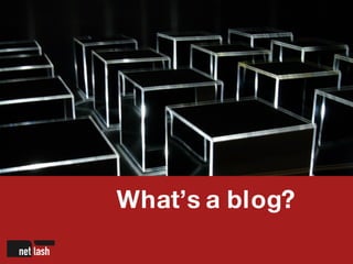 Collaborative Writing with Blogs | PPT