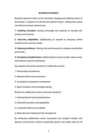 Collaborative Action For Growth Competitiveness And Stability Pdf