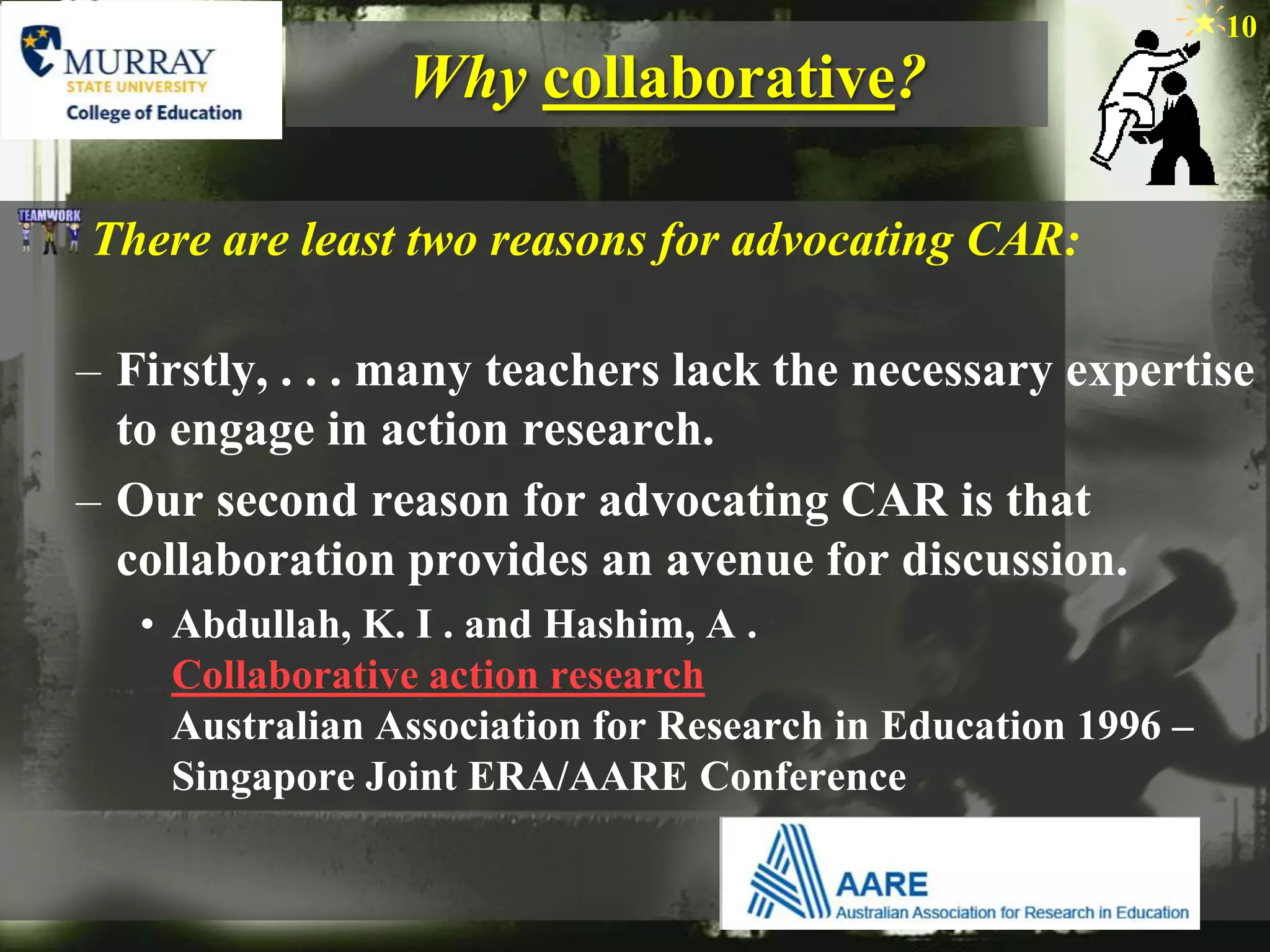 Collaborative action research | PPTX