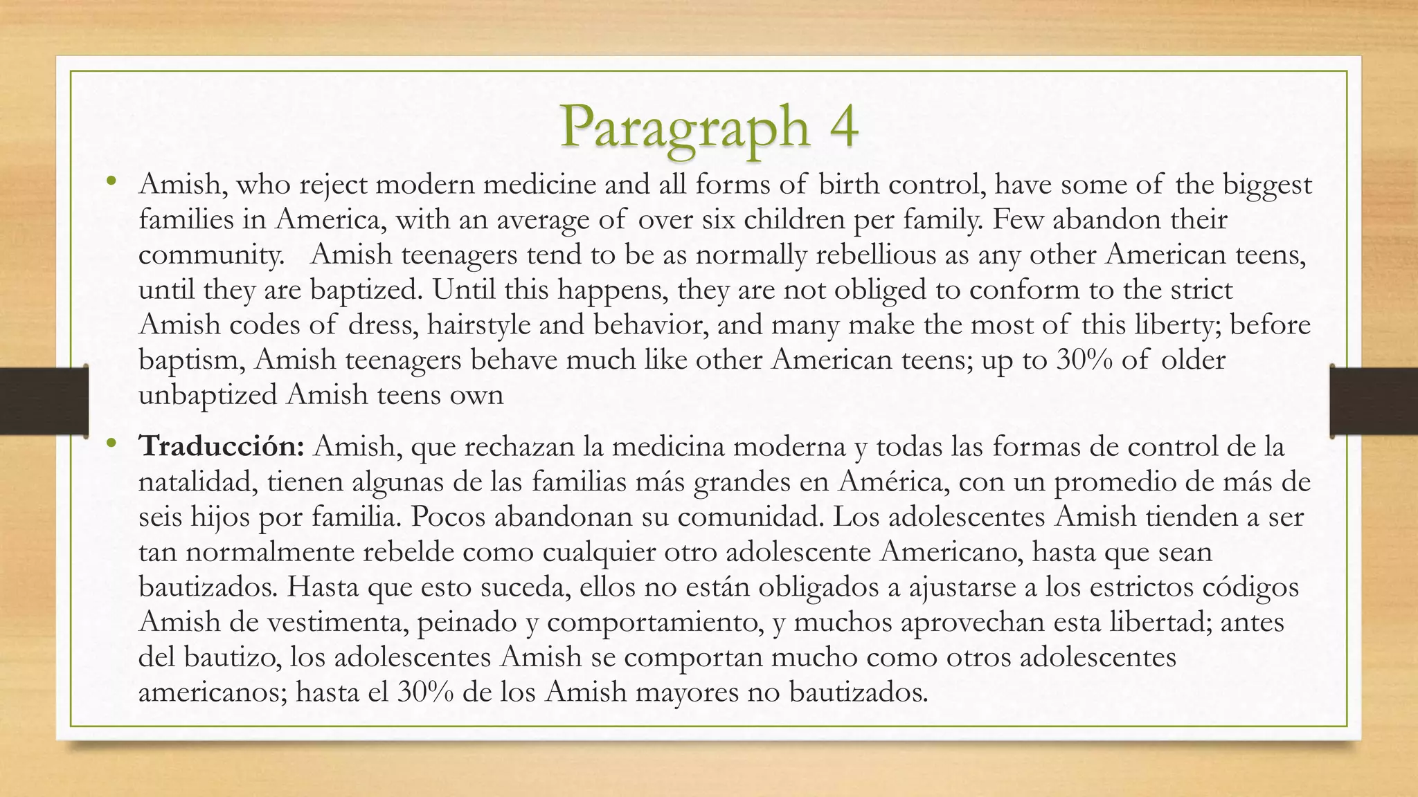 Collaborative activity 1 translate a paragraph | PDF