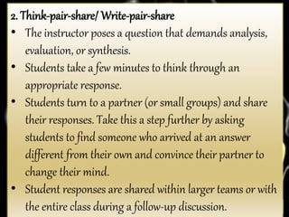 Collaborative and cooperative learning | PPTX