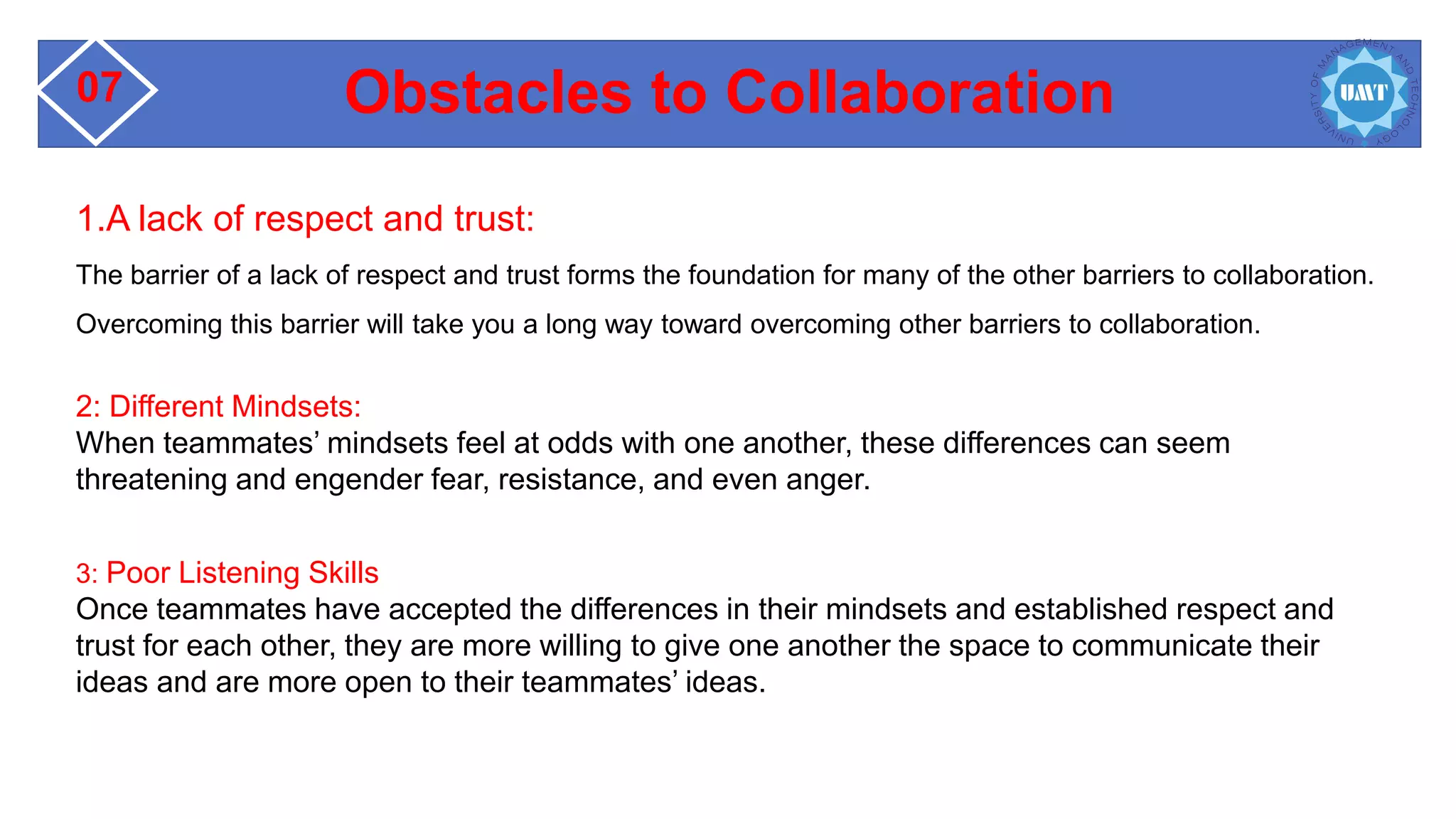 Collaborative approaches in special education | PPTX