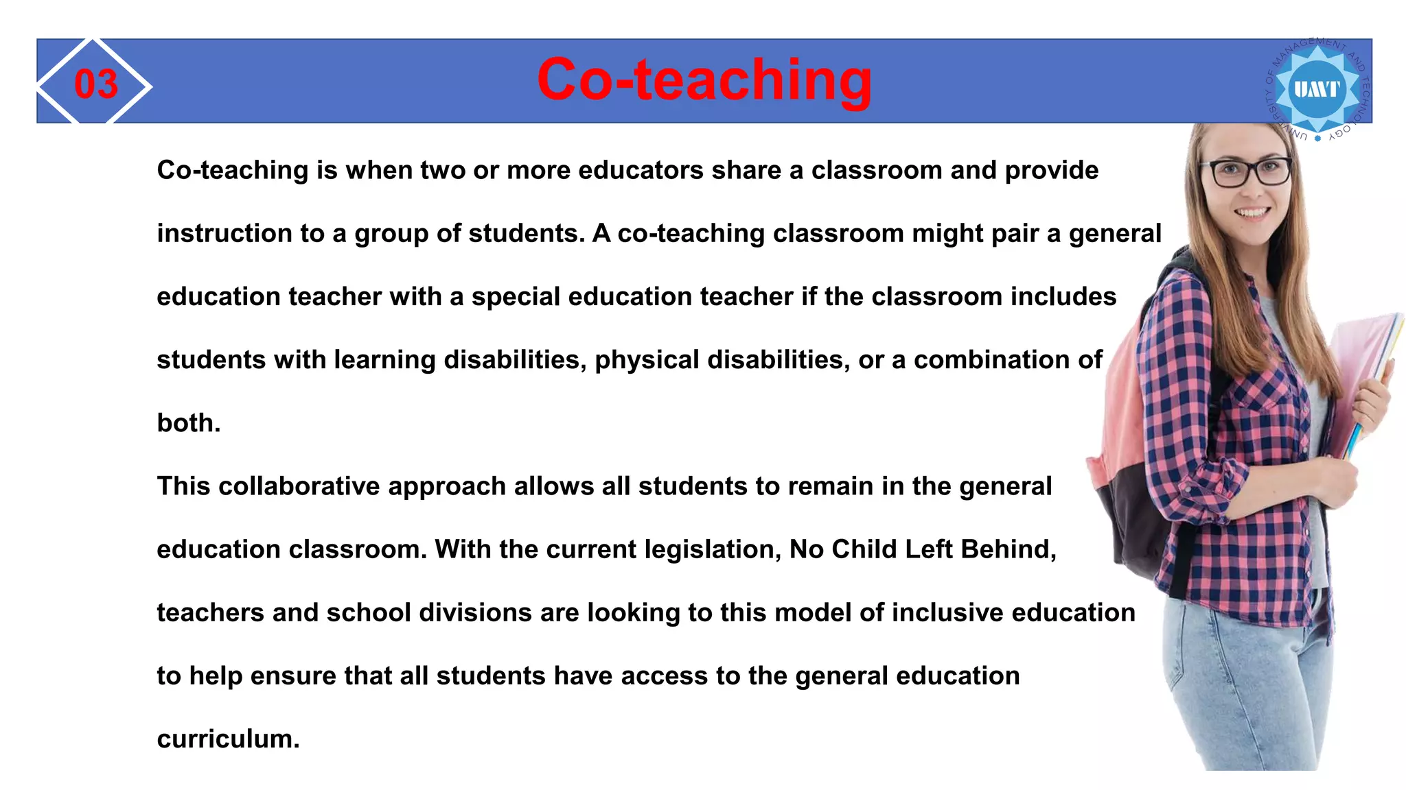 Collaborative approaches in special education | PPTX