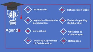 Collaborative approaches in special education | PPTX