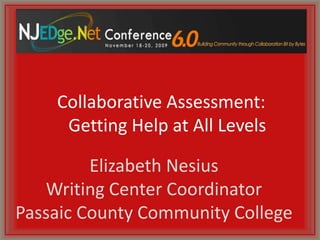 Collaborative Assessment | PPTX