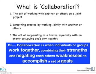Collaborative behaviours | PPT