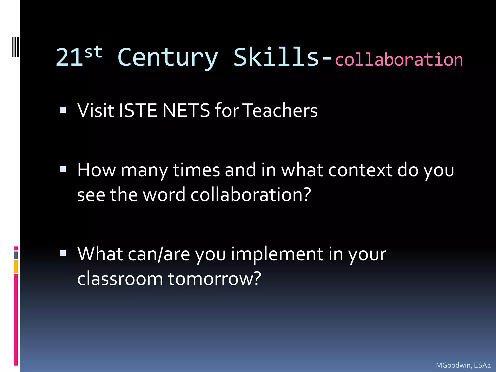 Collaborative Classrooms Ii | PPTX