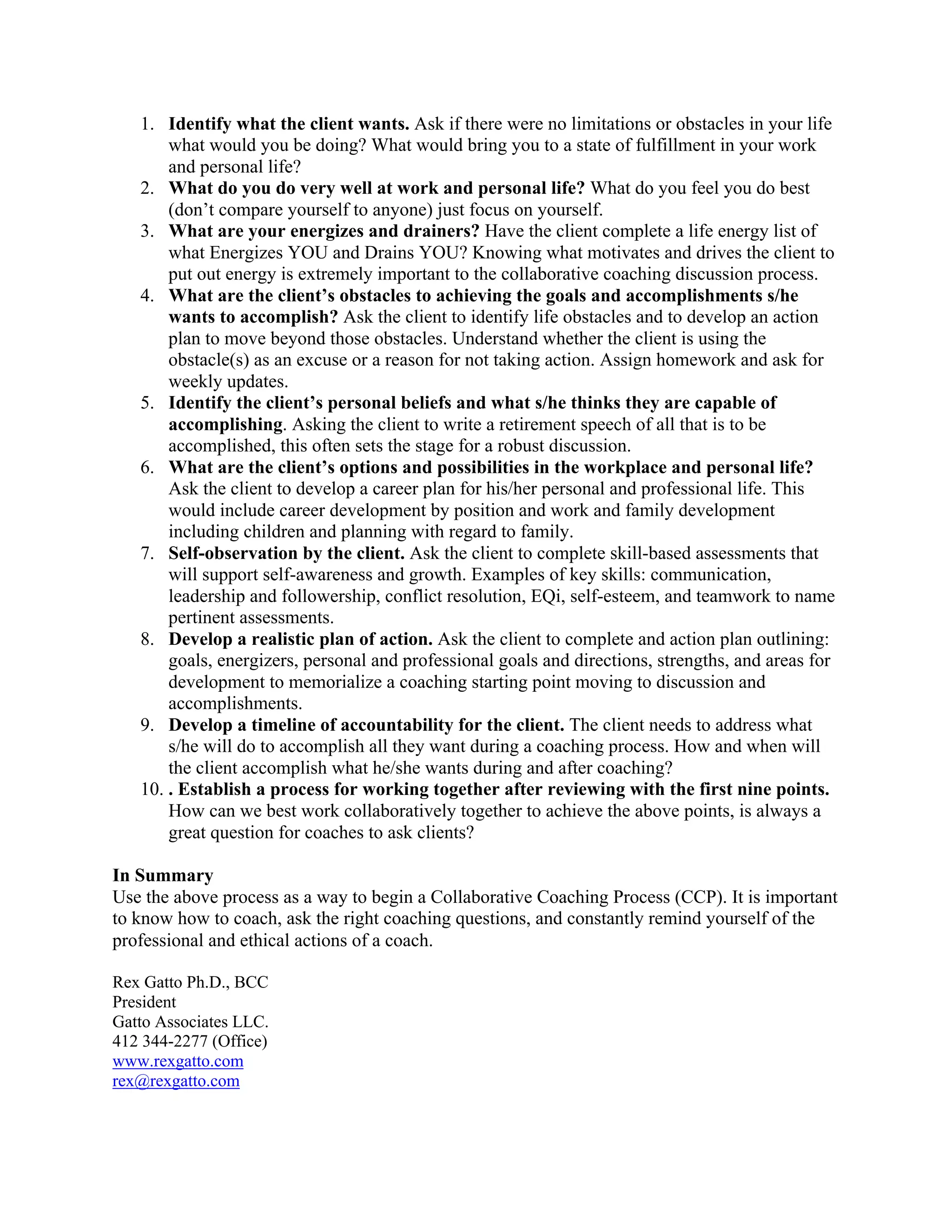 What is Collaborative Coaching? | PDF