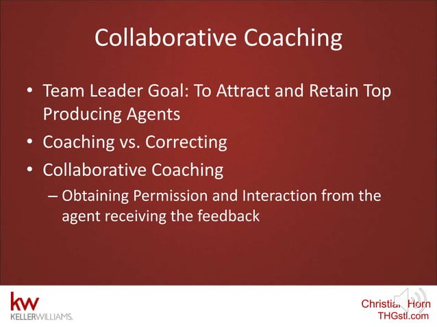 Collaborative coaching powerpoint | PPT