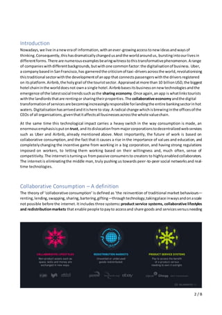 Collaborative Consumption | DOCX