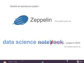 Collaborative environment with data science notebook | PPT