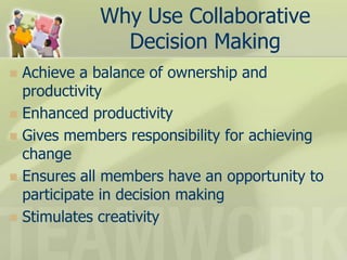 Collaborative Decision Making | PPTX