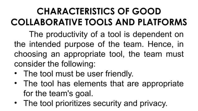 Collaborative Development of ICT Content (1).pptx | Operating Systems | Computer Software and ...