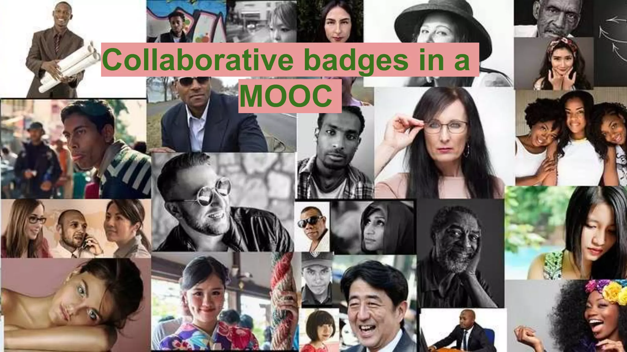 Collaborative digital badges in MOOC 25/06/20 | PPTX