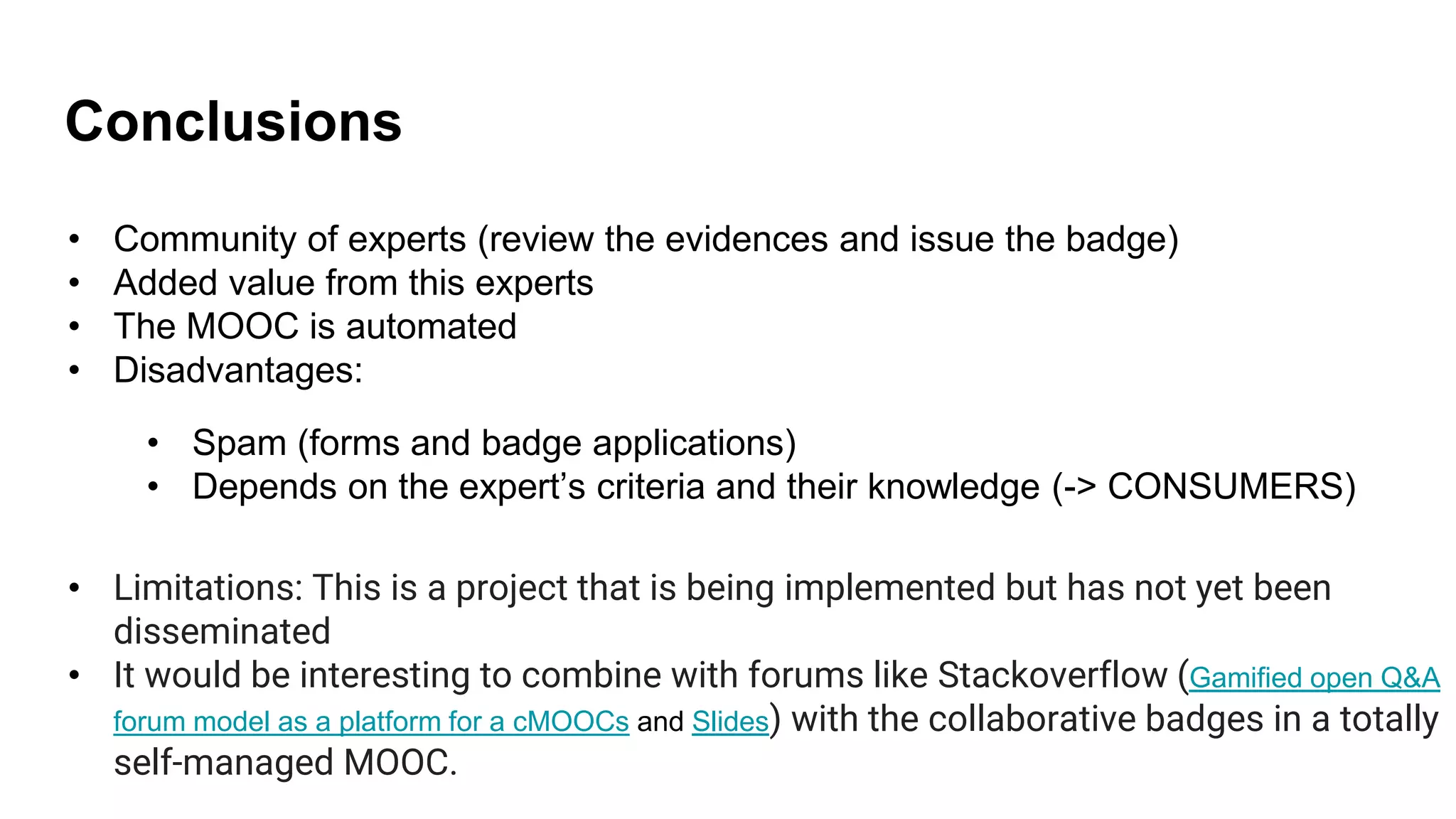 Collaborative digital badges in MOOC 25/06/20 | PPTX