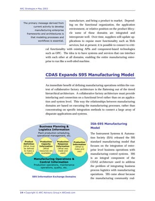 Collaborative Discrete Automation Systems Define the Factory of the ...