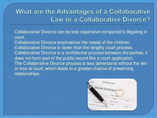 Divorce - What is Collaborative Law or Collaborative Divorce?