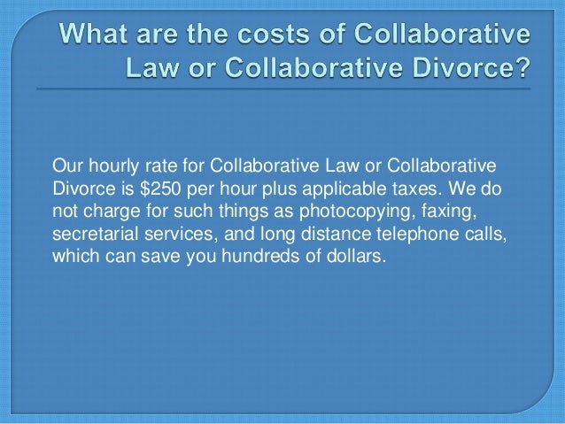Divorce - What is Collaborative Law or Collaborative Divorce?
