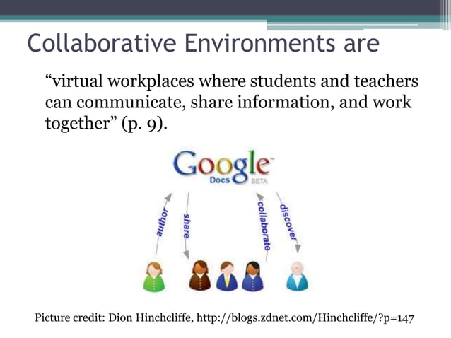 Collaborative Environments | PPT