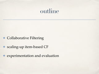 Collaborative Filtering Recommendation Algorithm based on Hadoop | PPT