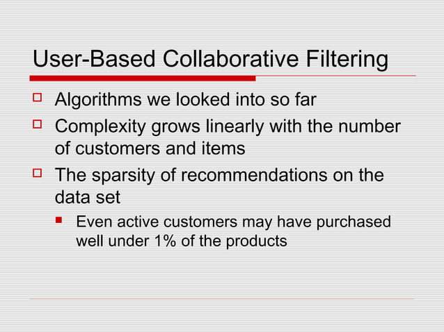 Collaborative filtering hyoungtae cho | PPT
