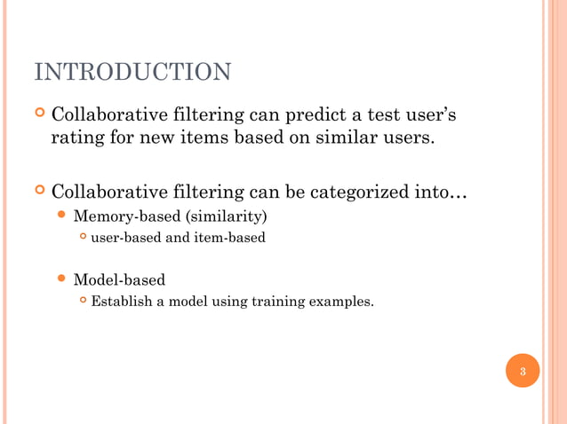 Collaborative Filtering Using Orthogonal Nonnegative Matrix Ppt
