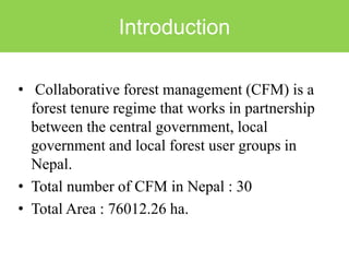 Collaborative Forest Management In Nepal Pptx