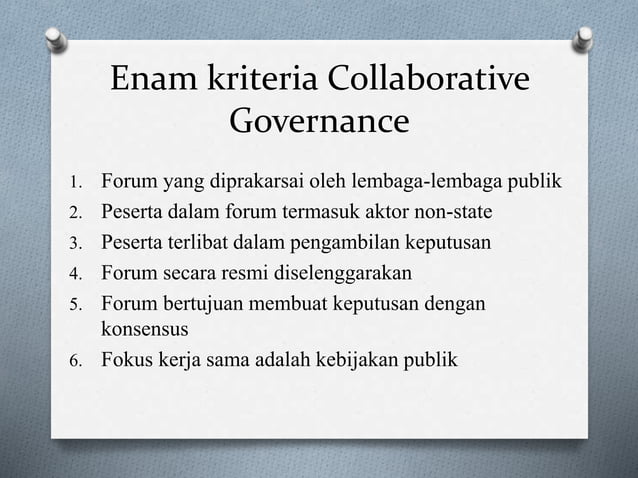 Collaborative governance | PPTX