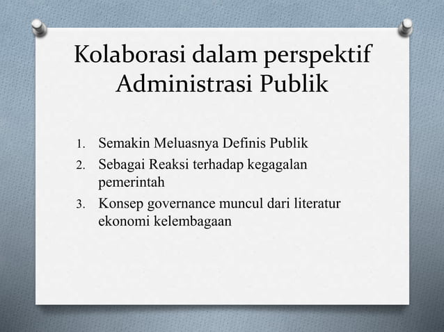 Collaborative governance | PPTX