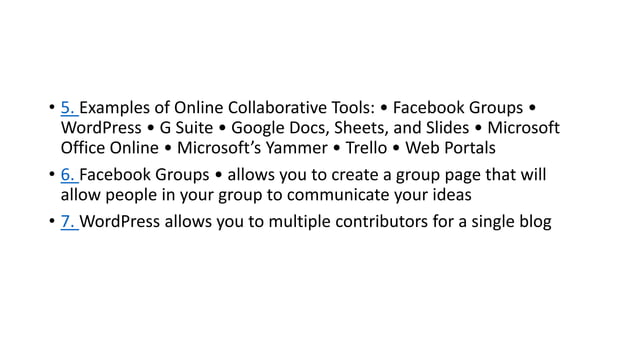 Collaborative ict development | PPT