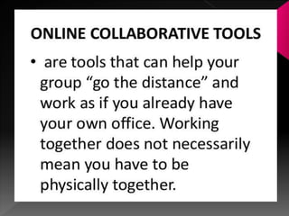 Collaborative ict development | PPT