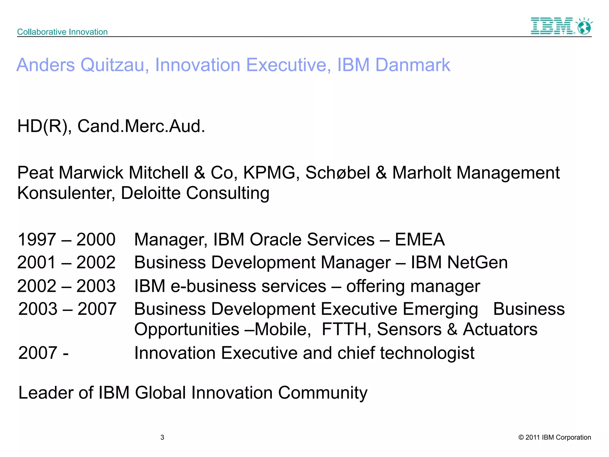 Collaborative innovation in IBM | PDF