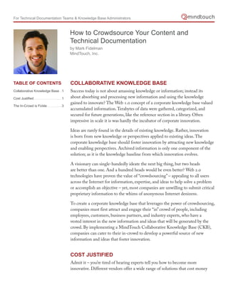 Collaborative Knowledge Base | PDF