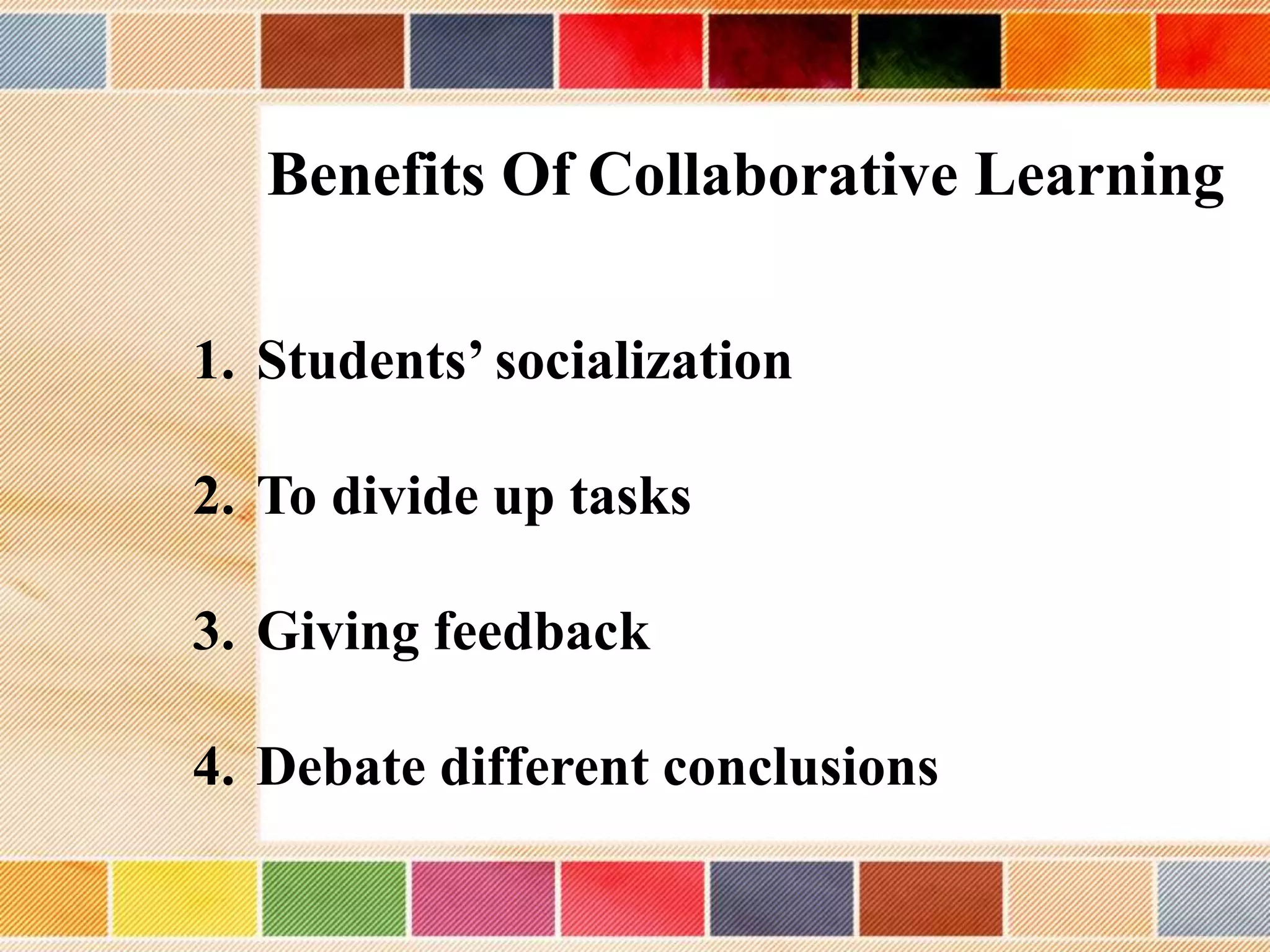 Collaborative Learning | PPTX