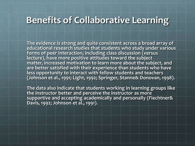 Collaborative Learning | PPT