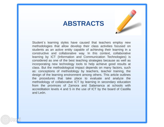 Collaborative Learning Methodologies Mediated By Ict In Secondary Education Pdf