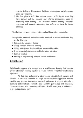 Collaborative learning | DOCX
