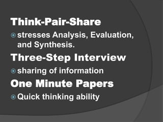 Collaborative Learning | PPTX | Education