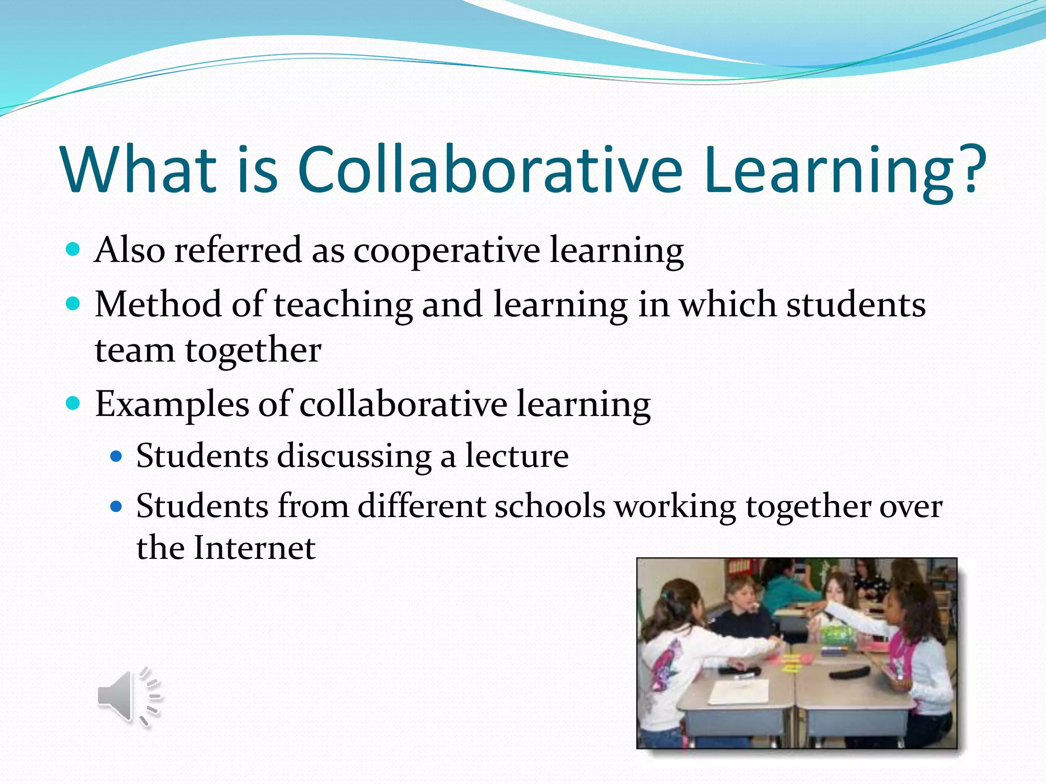 Collaborative learning | PPTX | Education