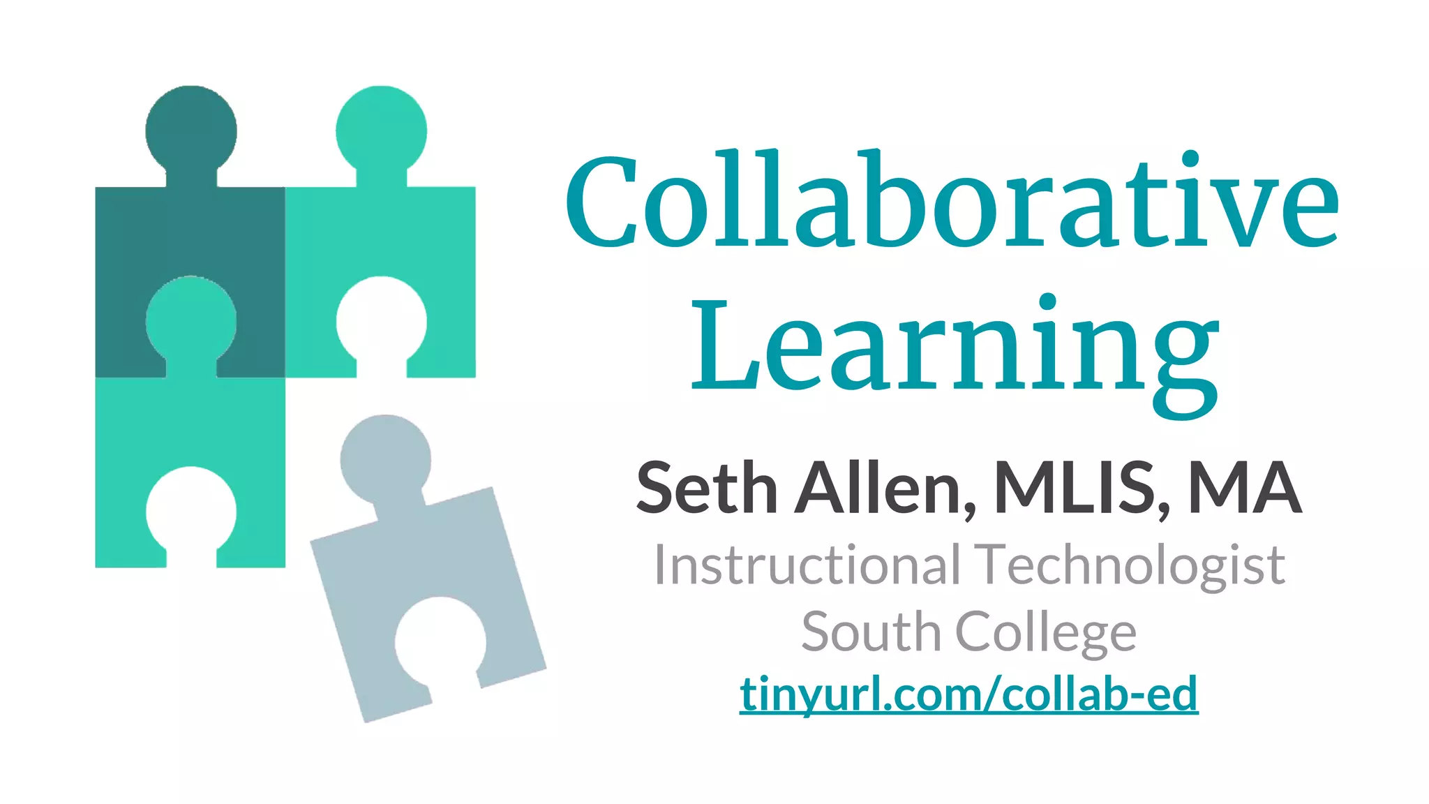 Collaborative Learning | PPT