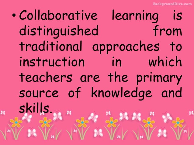 Collaborative learning | PPT