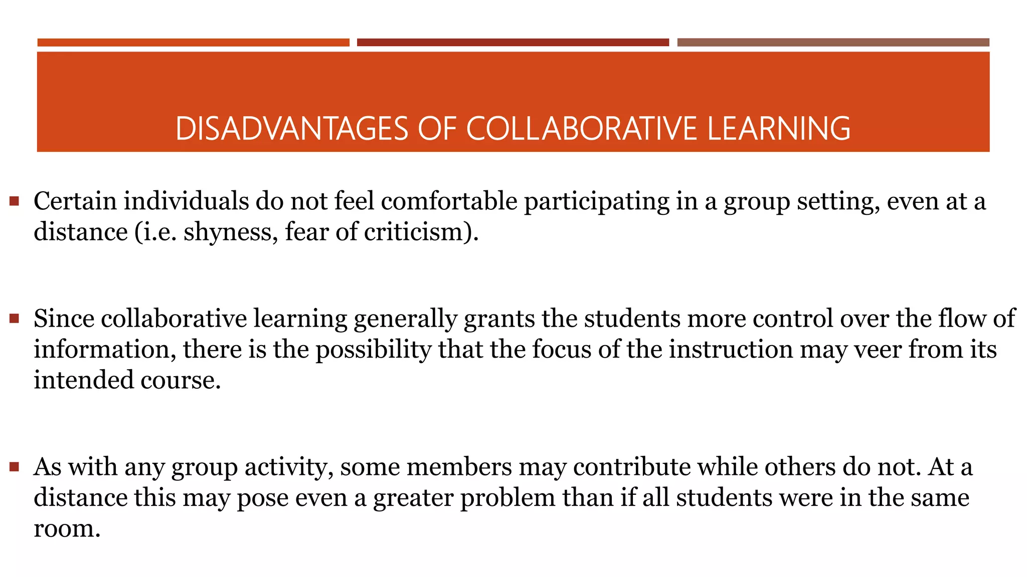 Collaborative learning | PPTX