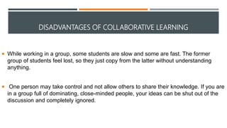 Collaborative learning | PPTX