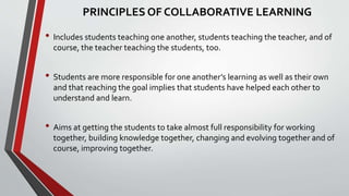 Collaborative learning | PPTX
