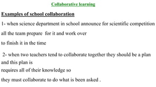 Collaborative learning | PPT