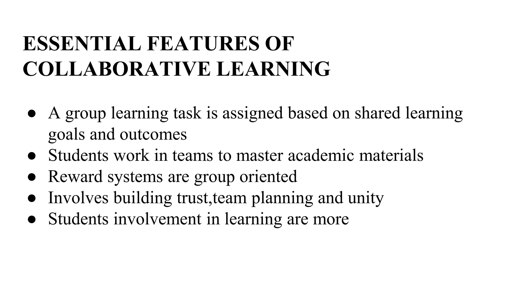 Collaborative learning divya.n | PPTX