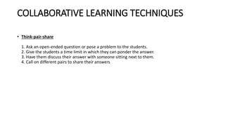 Collaborative learning 2 | PPT