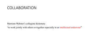 Collaborative learning 2 | PPT