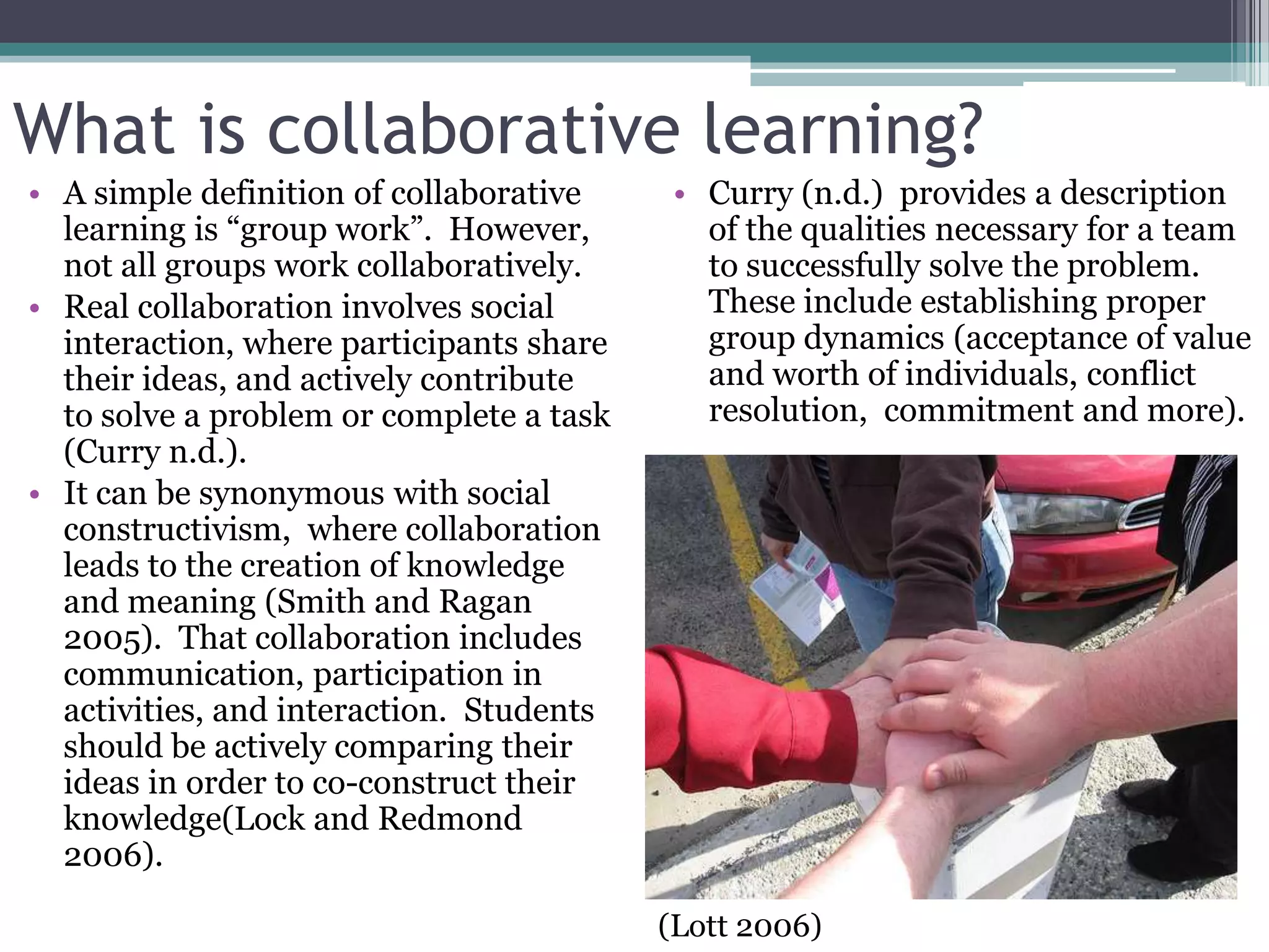 Collaborative learning and assessment | PPTX